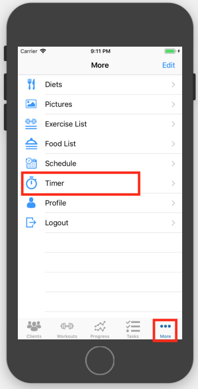 Ios Interval Timer For Personal Trainers And Clients