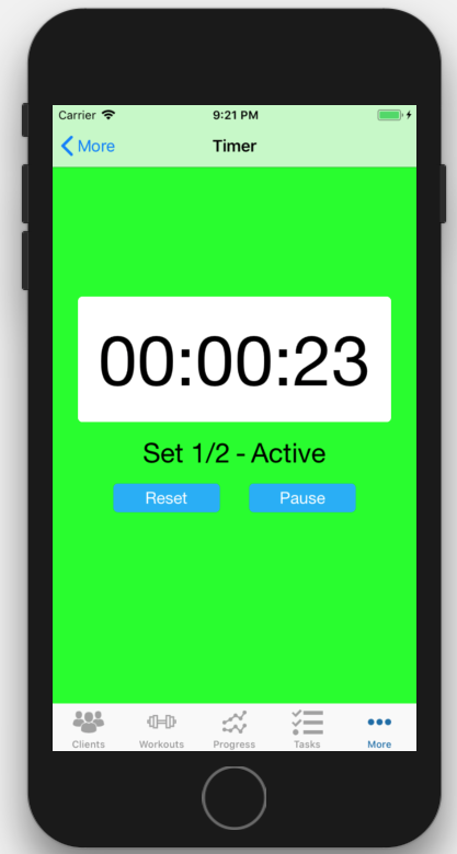 Ios Interval Timer For Personal Trainers And Clients
