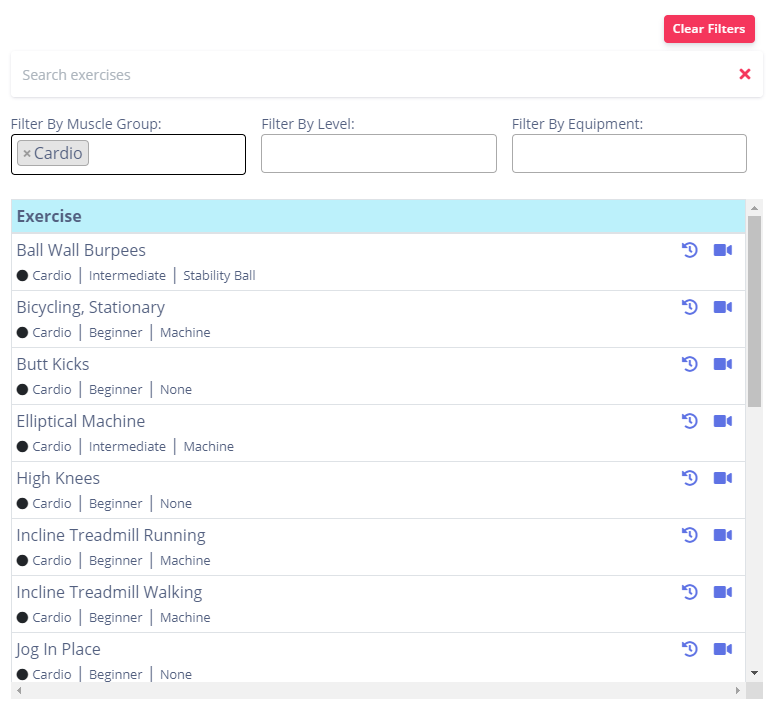 Workout Creator For Clients - Updates & New Features