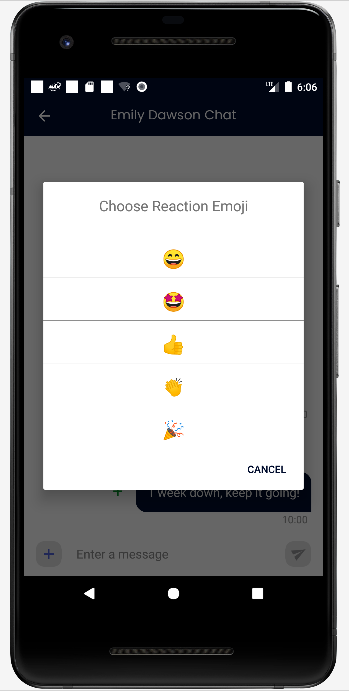 Personal Trainer Messaging Android Updates