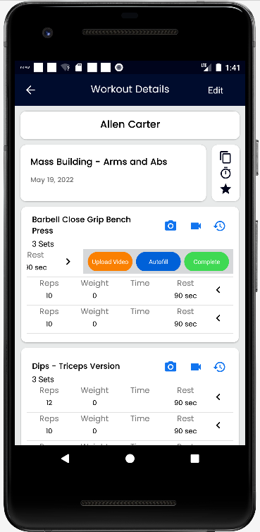 Exercise Form Check Videos For Android