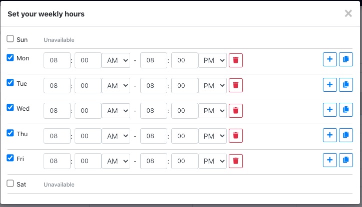 Personal Training Scheduling Software Updates